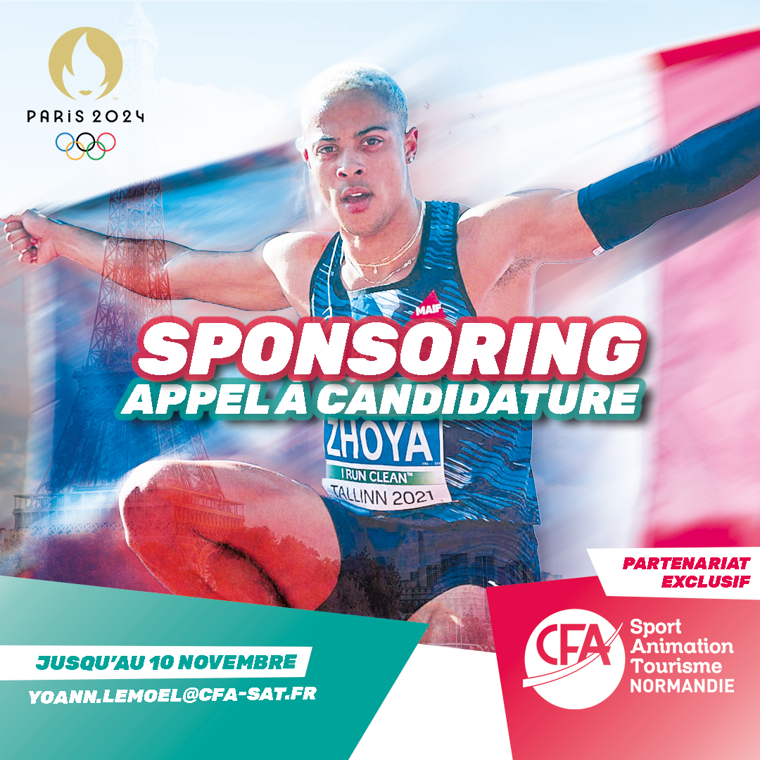 SPONSORING PARIS 2024 - CFA SAT NORMANDIE